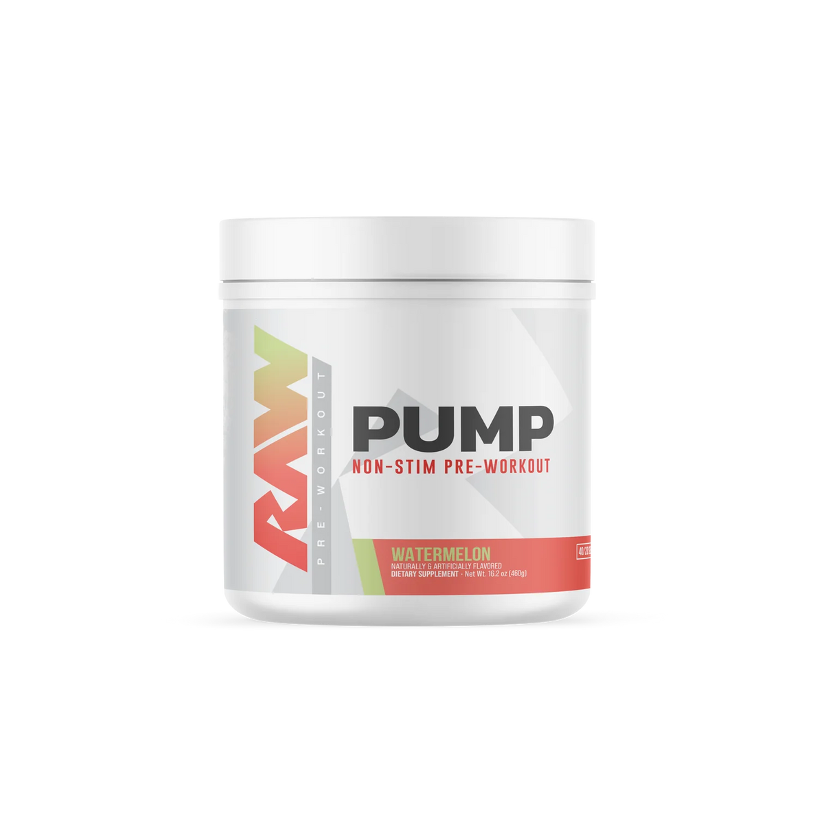 RAW PUMP - Pre Entreno SIN ESTIMULANTES – Mutantestshop